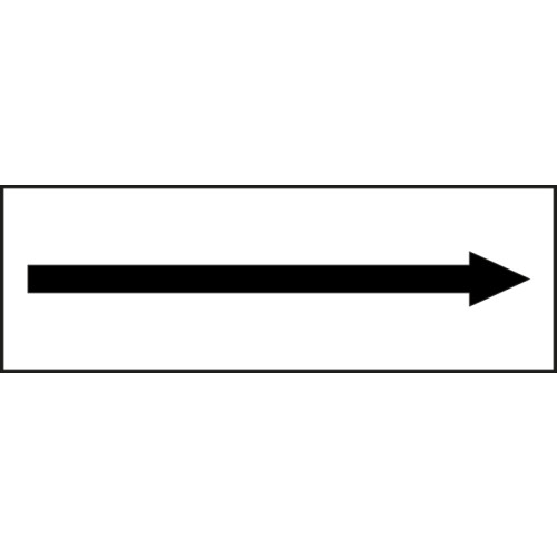 Spectrum Industrial - 'Arrow' Sign, Non-Adhesive Rigid 1mm PVC Board ... Spectrum Industrial - 'Arrow' Sign, Non-Adhesive Rigid 1mm PVC Board ...